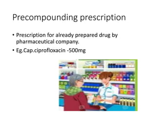 prescription, its types and importance | PPTX