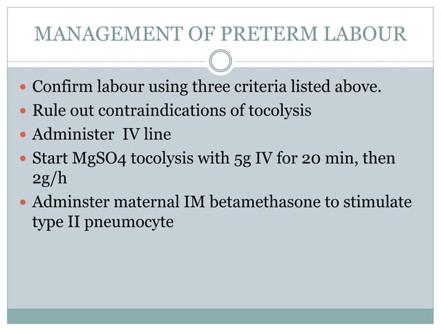 preterm and postterm labour | PPTX | Pregnancy | Reproductive Health