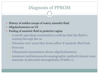 preterm and postterm labour | PPTX