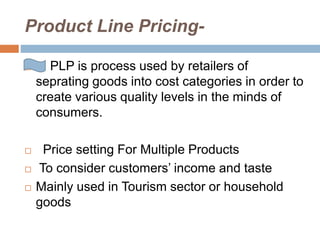 Presentation on pricing strategies | PPT