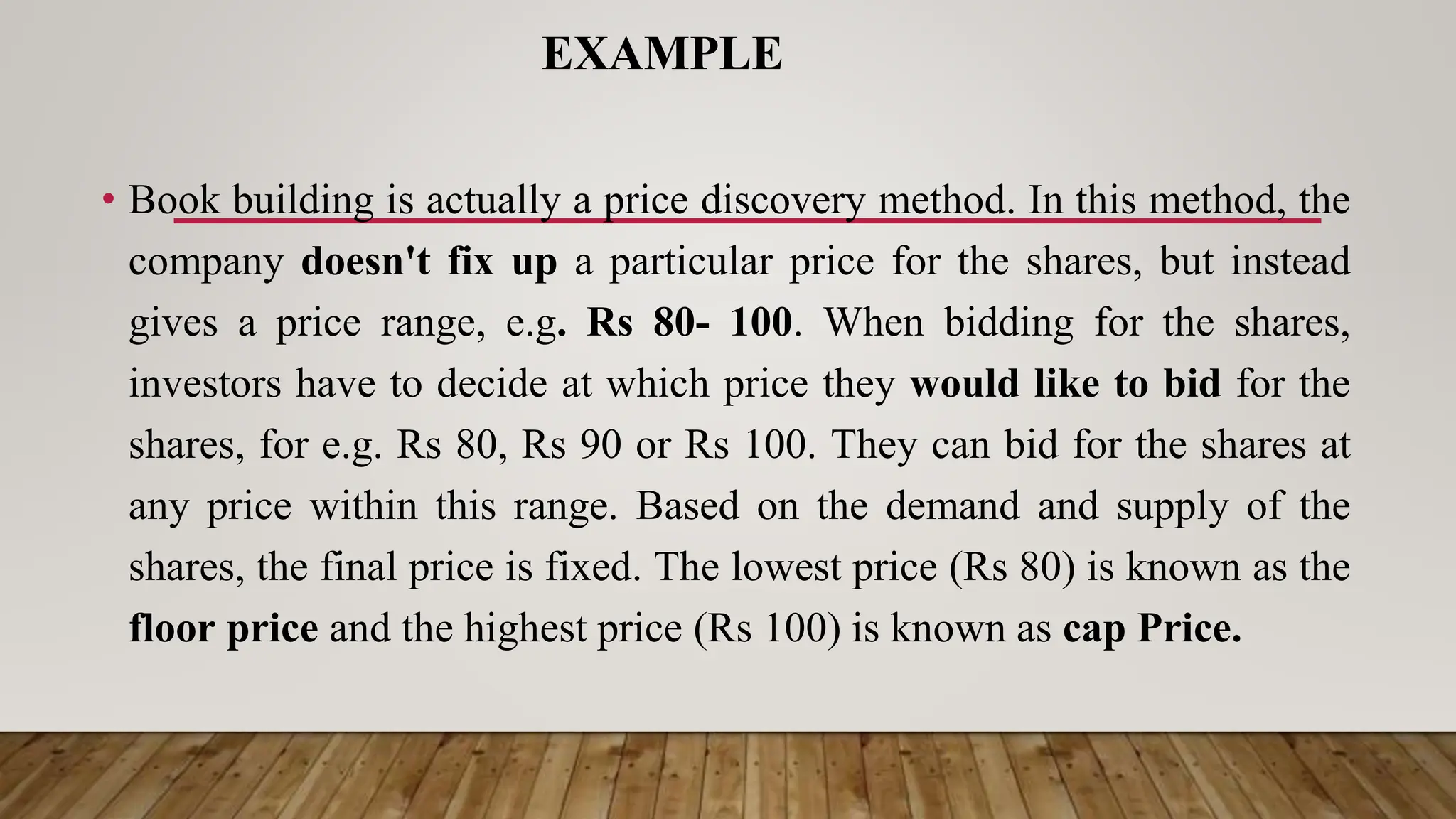 Presentation on Primary market, Methods of raising funds in new issue ...