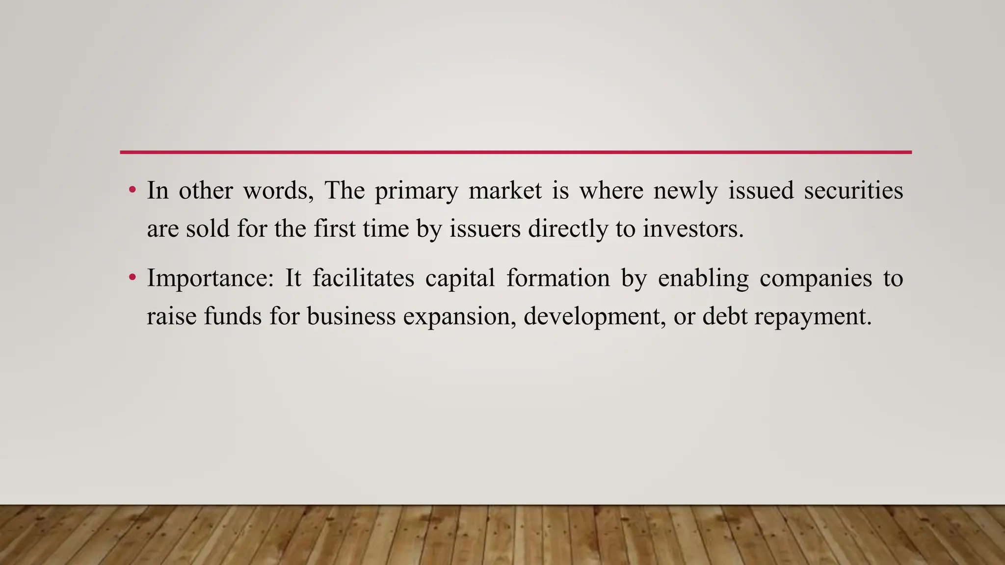 Presentation on Primary market, Methods of raising funds in new issue ...
