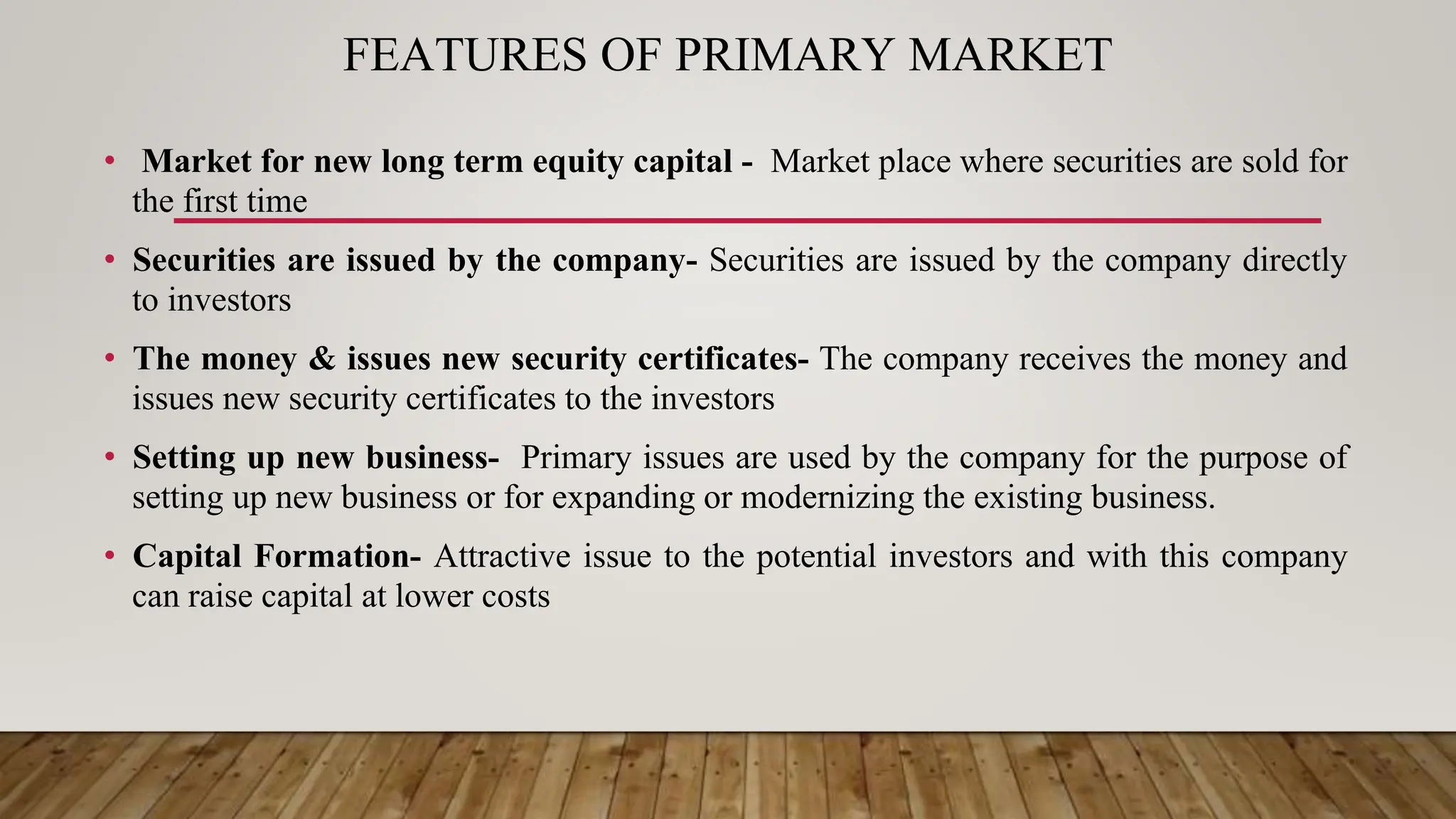 Presentation on Primary market, Methods of raising funds in new issue ...