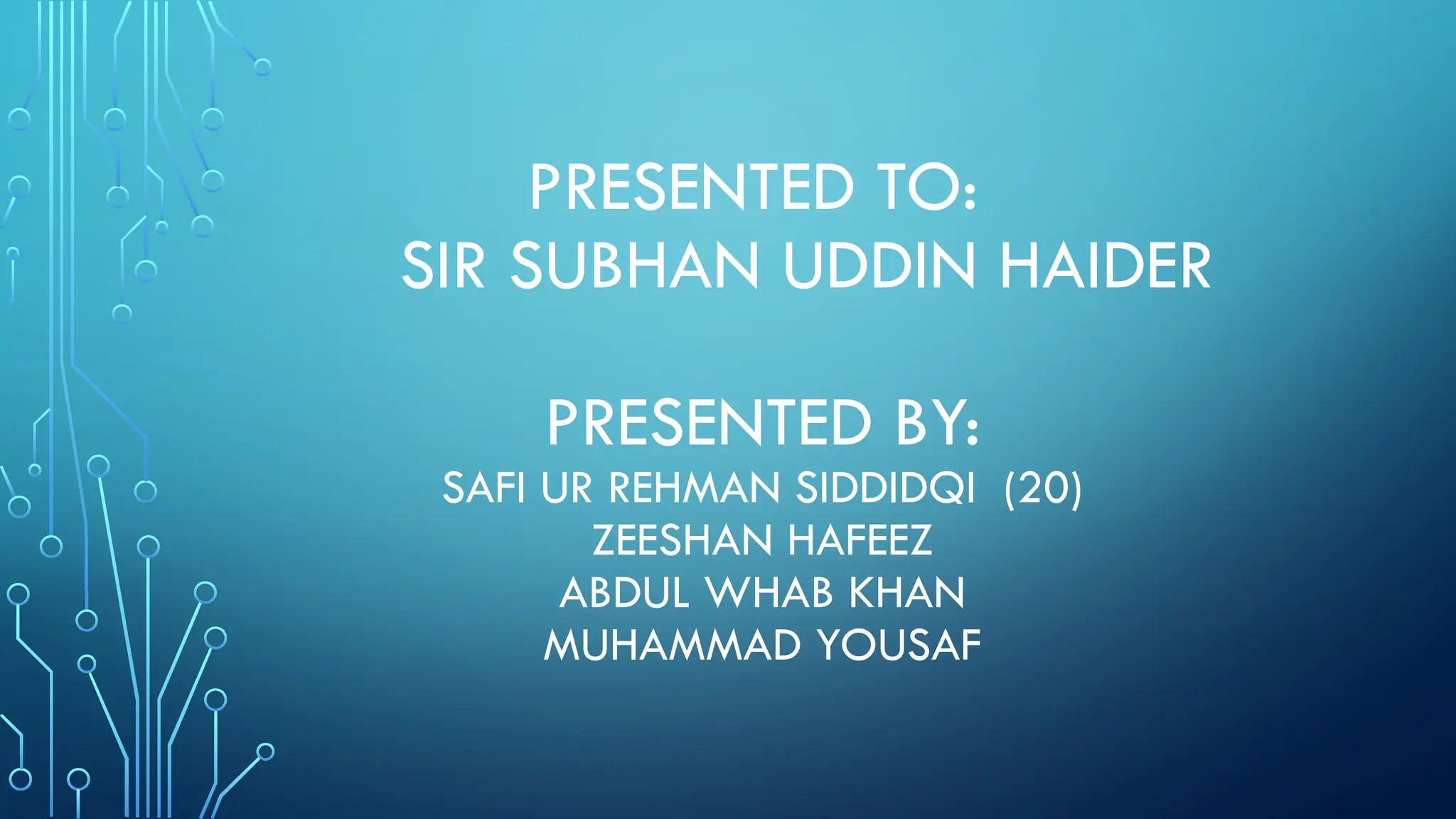 Presentation On Problem Solving by .pptx