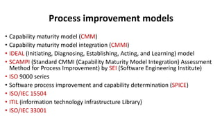 Presentation on Software process improvement in GSD | PPT