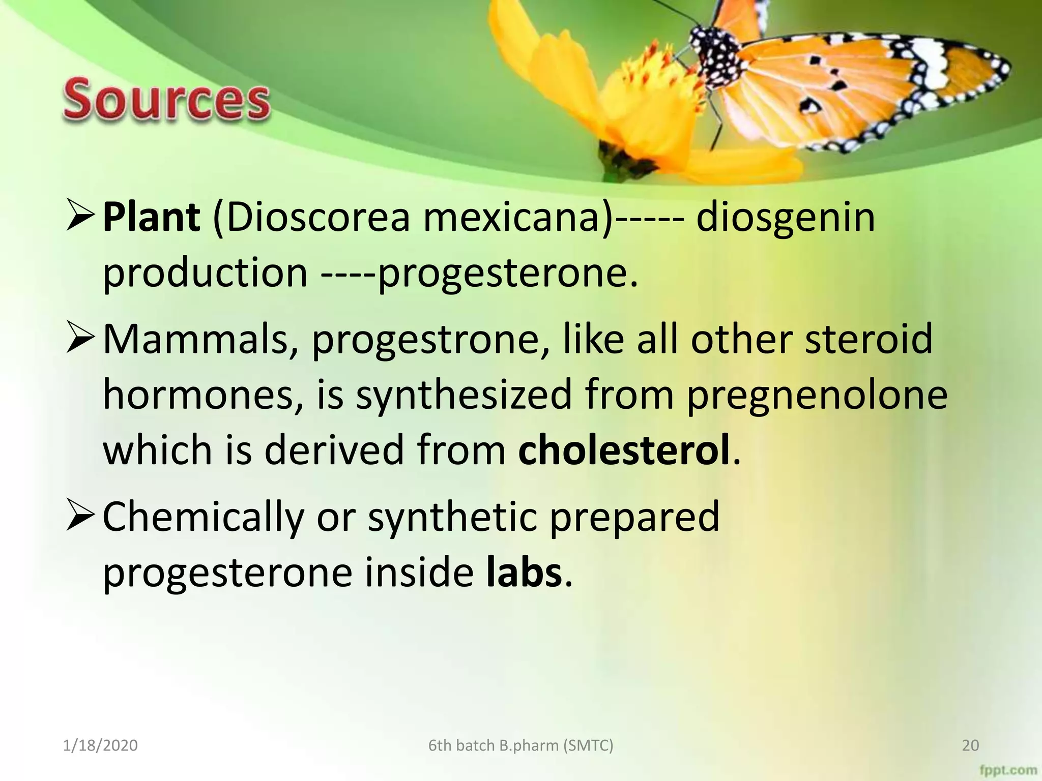 Progesterone | PPTX