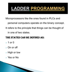 Presentation on programmable logic controllers (plc) | PDF