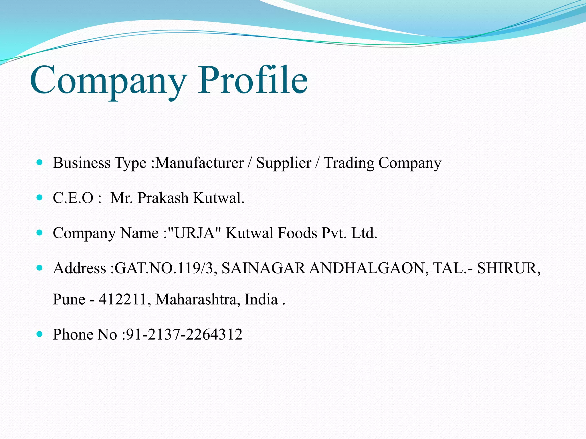 Presentation on project report | PPTX