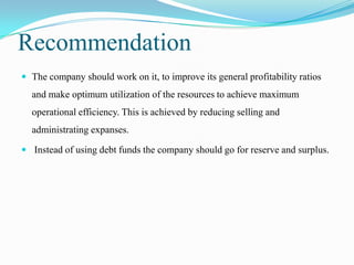 Presentation on project report | PPTX