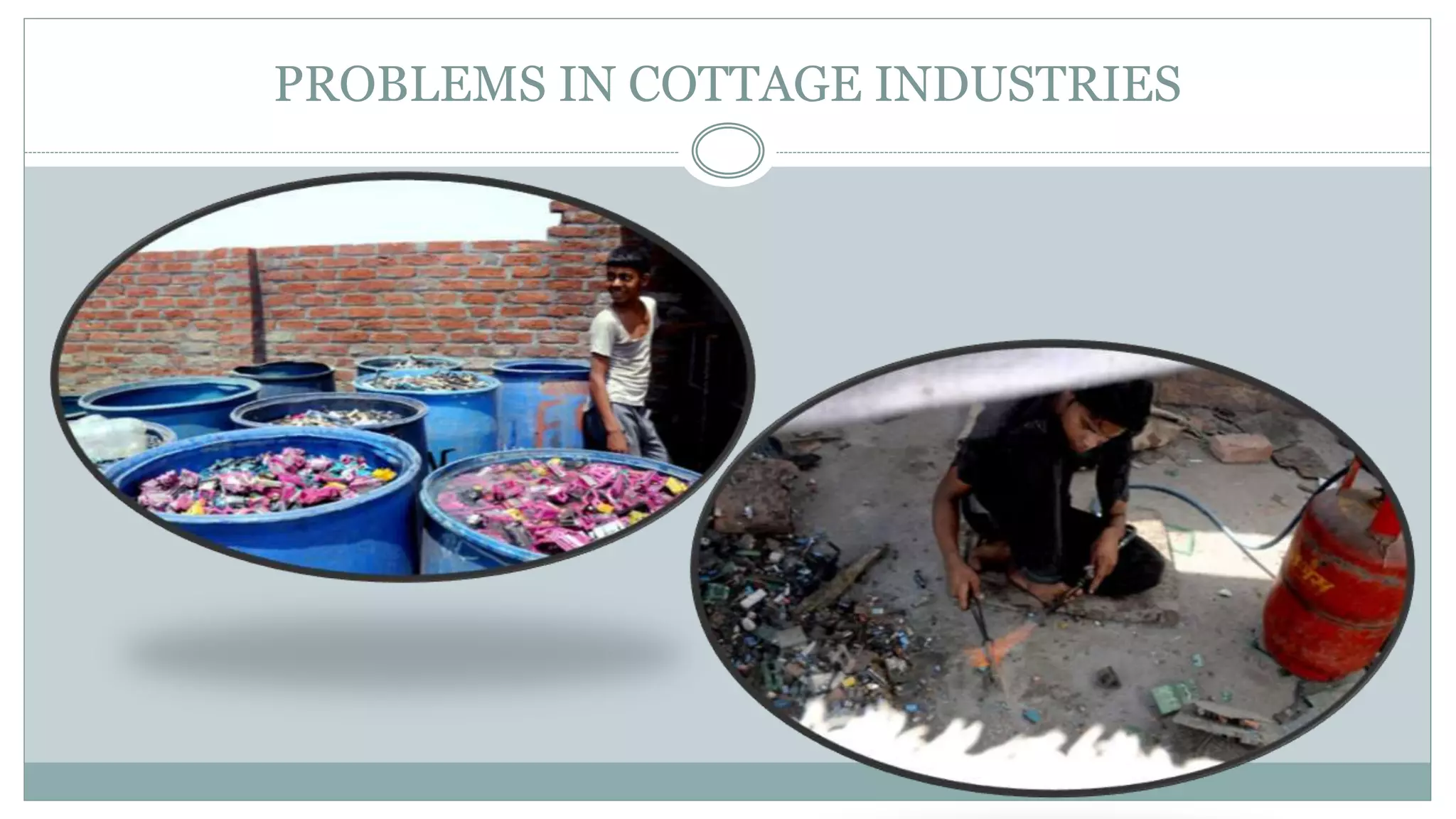 Presentation on Study of Unorganized Cottage Industries | PPT