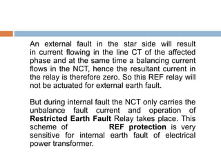 Protection of transformer | PPTX