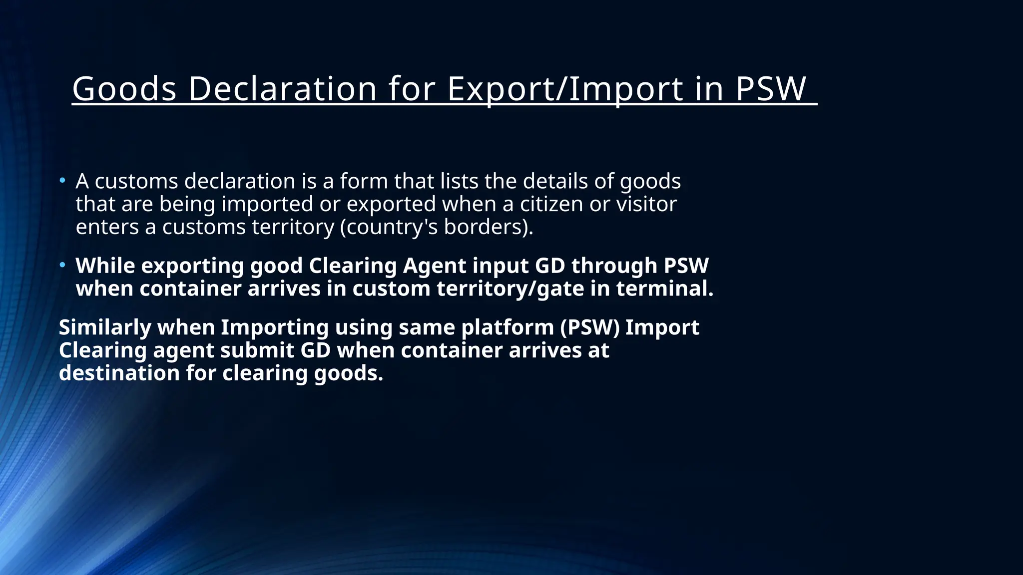 Presentation on PSW (Pakistan Single Window) (3).pptx