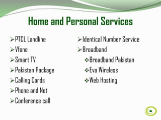 Presentation on PTCL | PDF