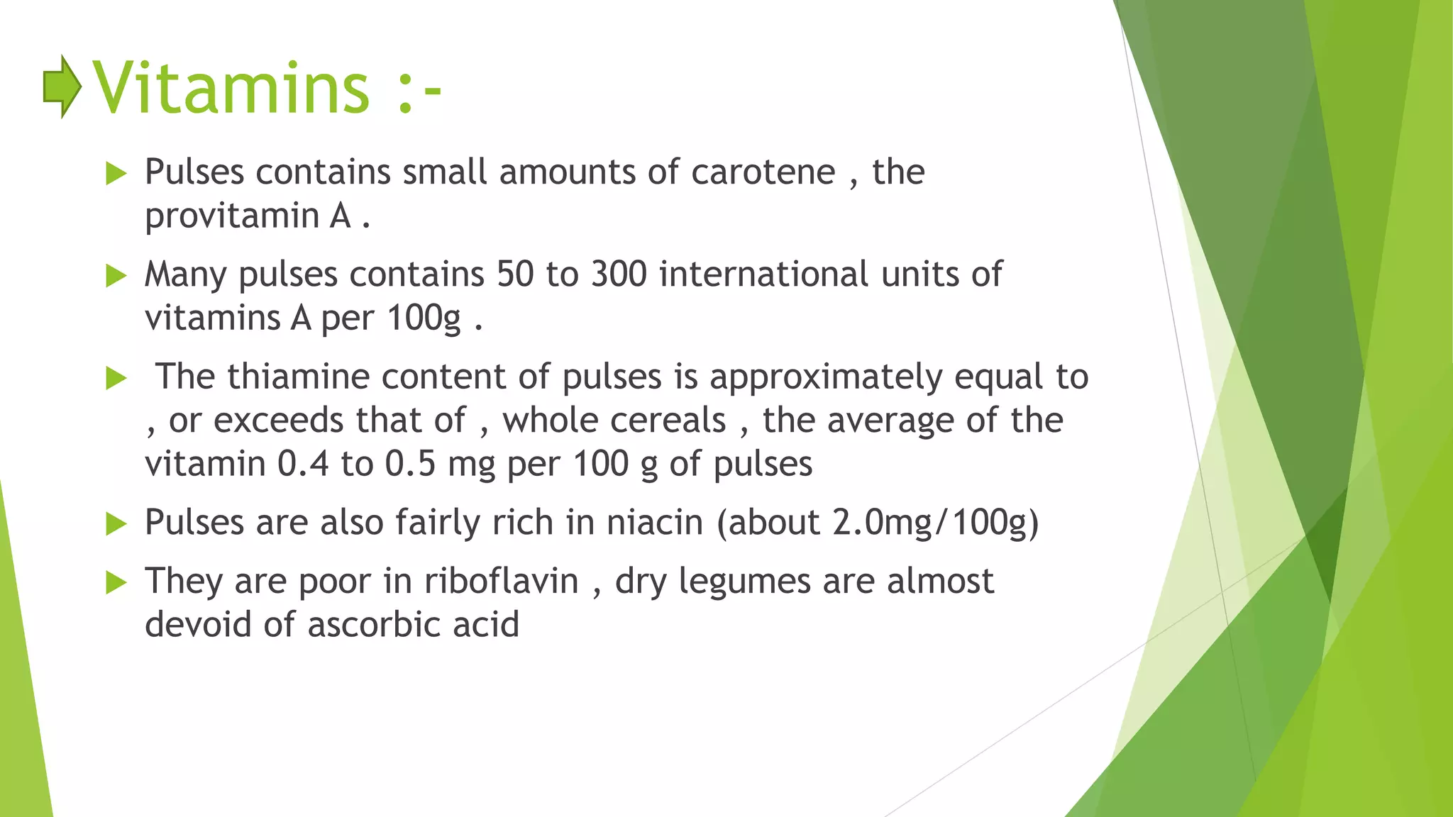 Presentation on pulses | PPTX