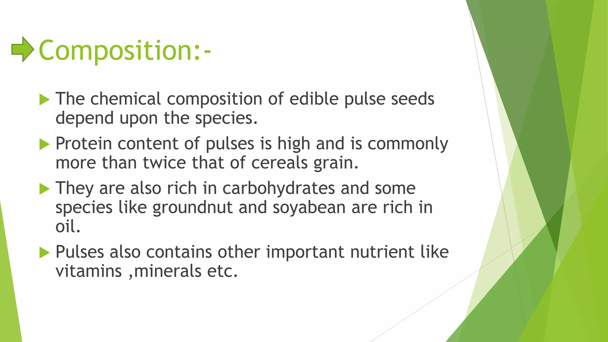 Presentation on pulses | PPTX