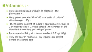 Presentation on pulses | PPTX