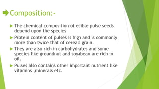 Presentation on pulses | PPTX