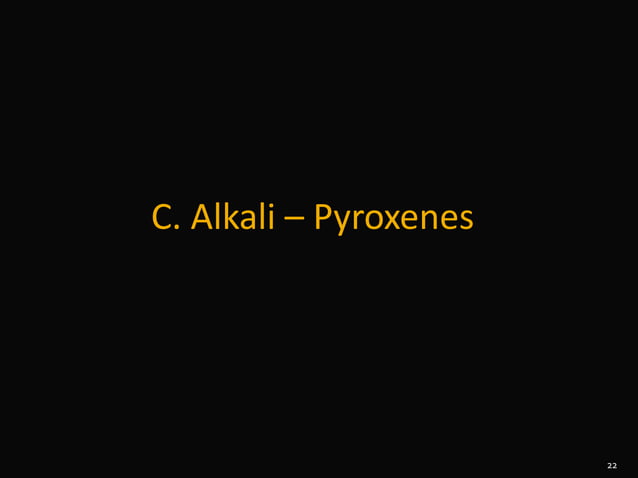 PYROXENE MINERAL GROUP | PPTX | Chemistry | Science