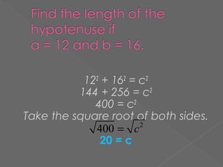 Pythagoras Theorem | PPT