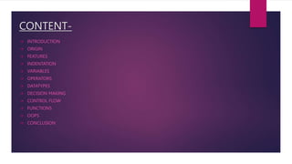 PRESENTATION ON PYTHON.pptx