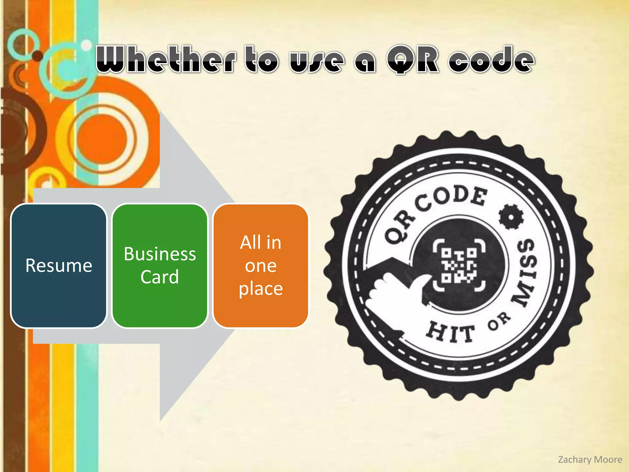 QR Codes PowerPoint Presentation | PPTX