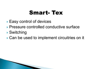 Presentation on Quantum Tunneling Composite (QTC) | PPT