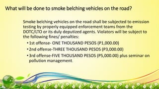 Presentation on ra 8749 | PDF