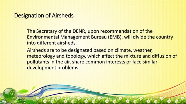 Presentation on ra 8749 | PDF