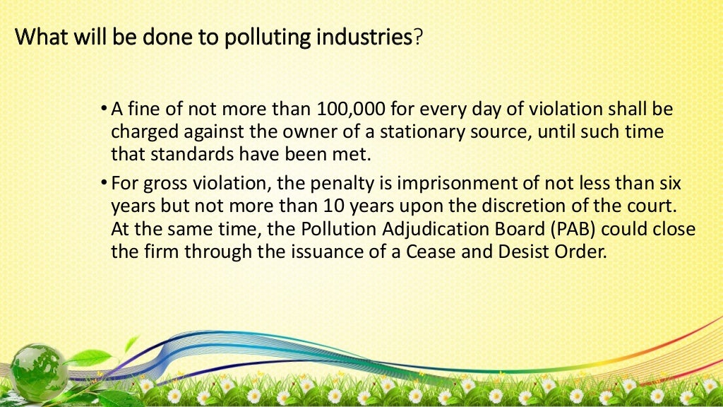 Presentation on ra 8749