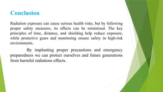 presentation on Radiation exposure and genetic mutation.pptx