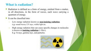 presentation on Radiation exposure and genetic mutation.pptx