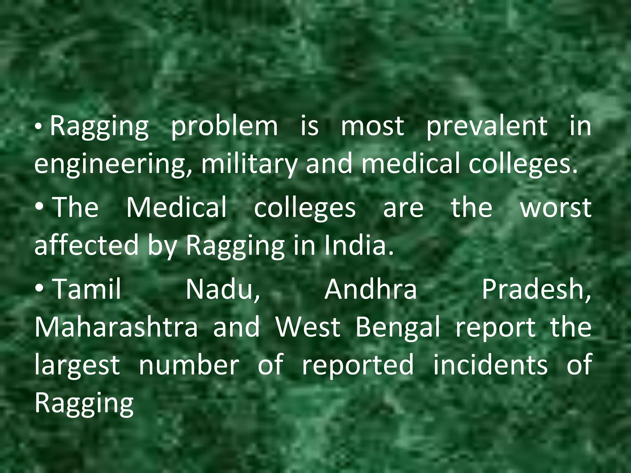 Presentation on Ragging - A menace-1.pptx