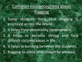 Presentation on Ragging - A menace-1.pptx