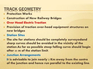 Presentation on railway construction and maintenance | PPTX