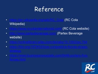 Presentation on rc cola | PPT