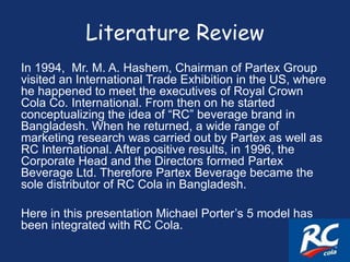 Presentation on rc cola | PPT