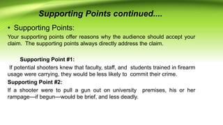 Presentation on Reading Arguments | PPTX