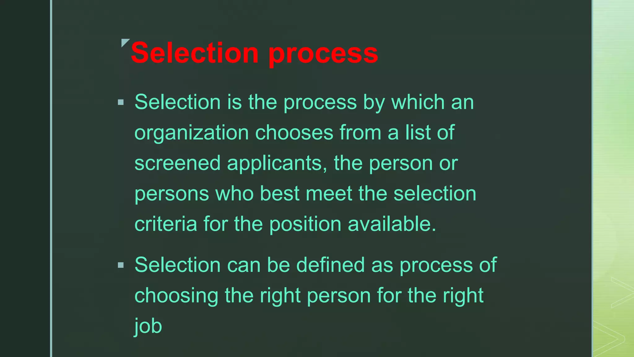 Presentation on recruitment and selection process.pptx
