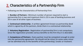 Presentation on registration of a partnership firm | PPTX