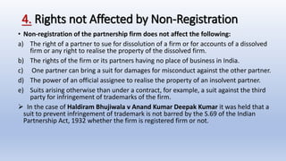 Presentation on registration of a partnership firm | PPTX