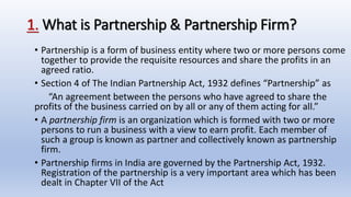 Registration Of Partnership Firm Under Partnership Act 1932