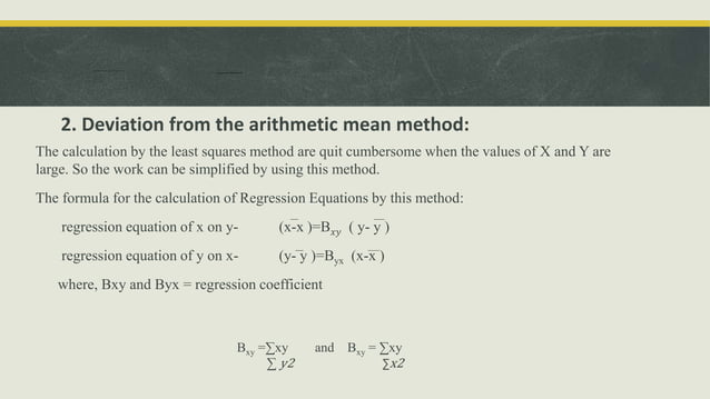 Presentation on regression analysis | PPTX | Technology & Computing