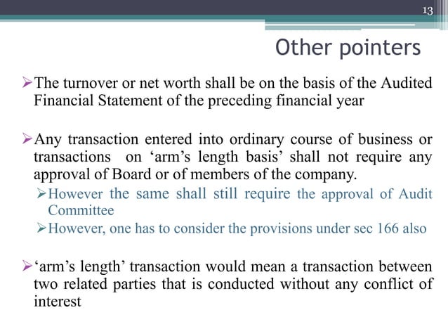 Presentation on related party transactions | PPTX | Business Accounting ...