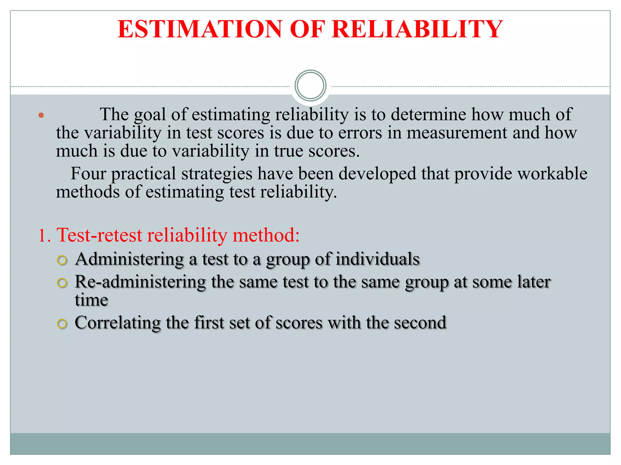 Presentation on reliability engineering | PPTX