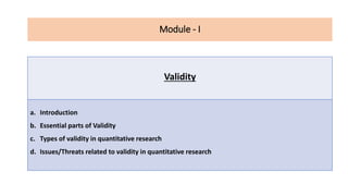 reliablity and validity in social sciences research | PDF