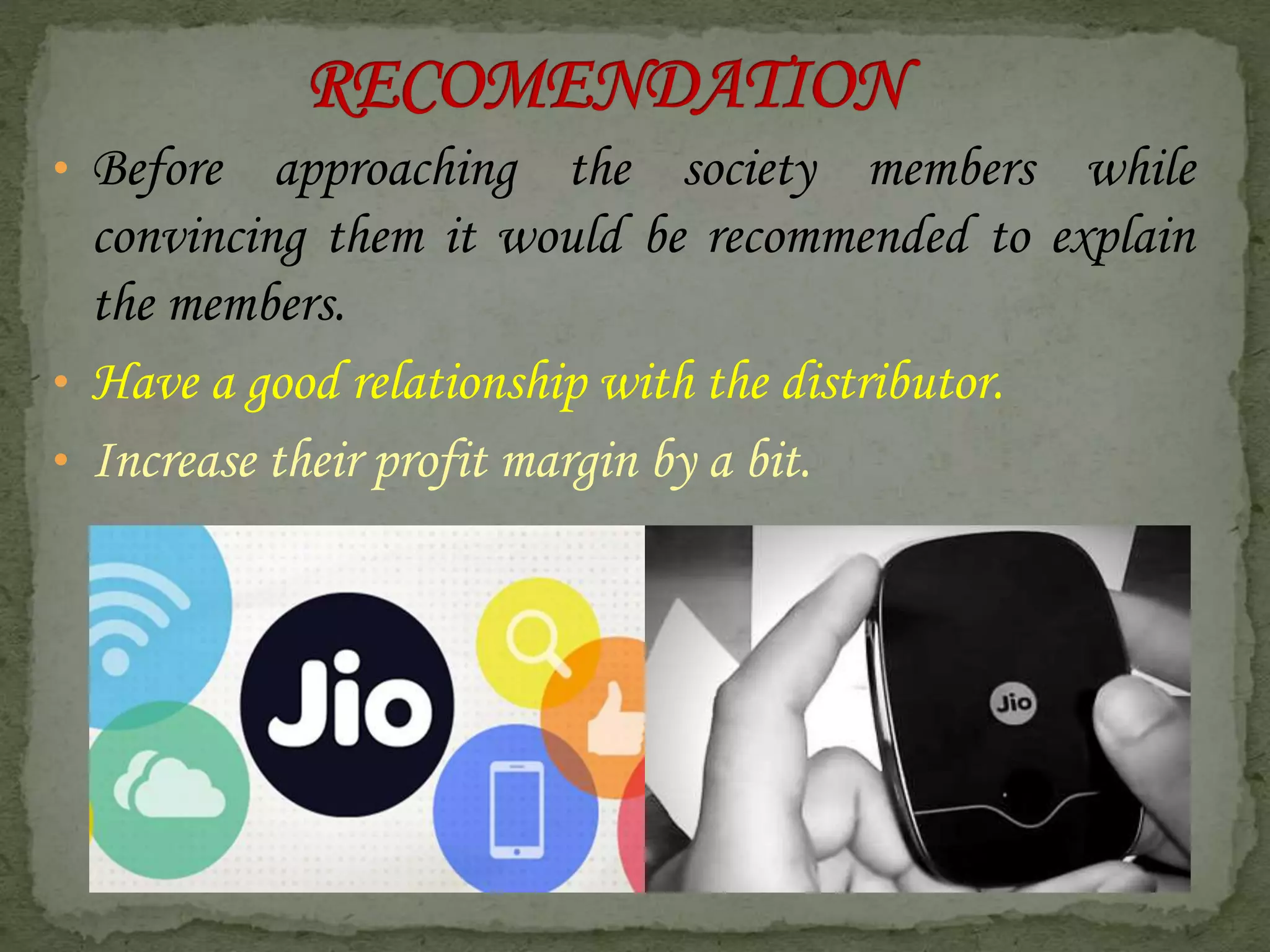 Presentation on reliance jio ! | PPTX