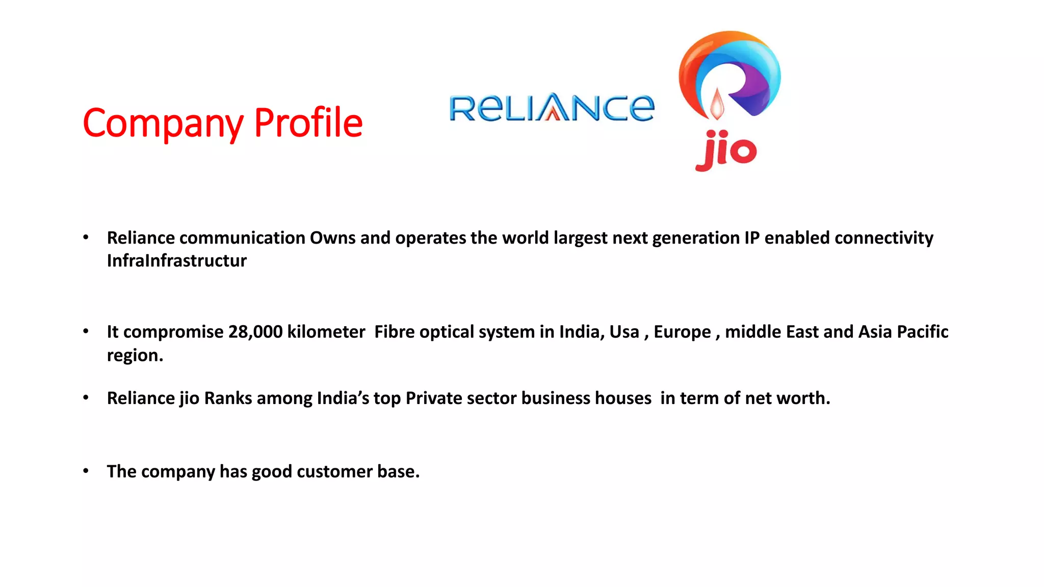 Reliance Jio Business Plan by Sourabh Prajapt | PPTX
