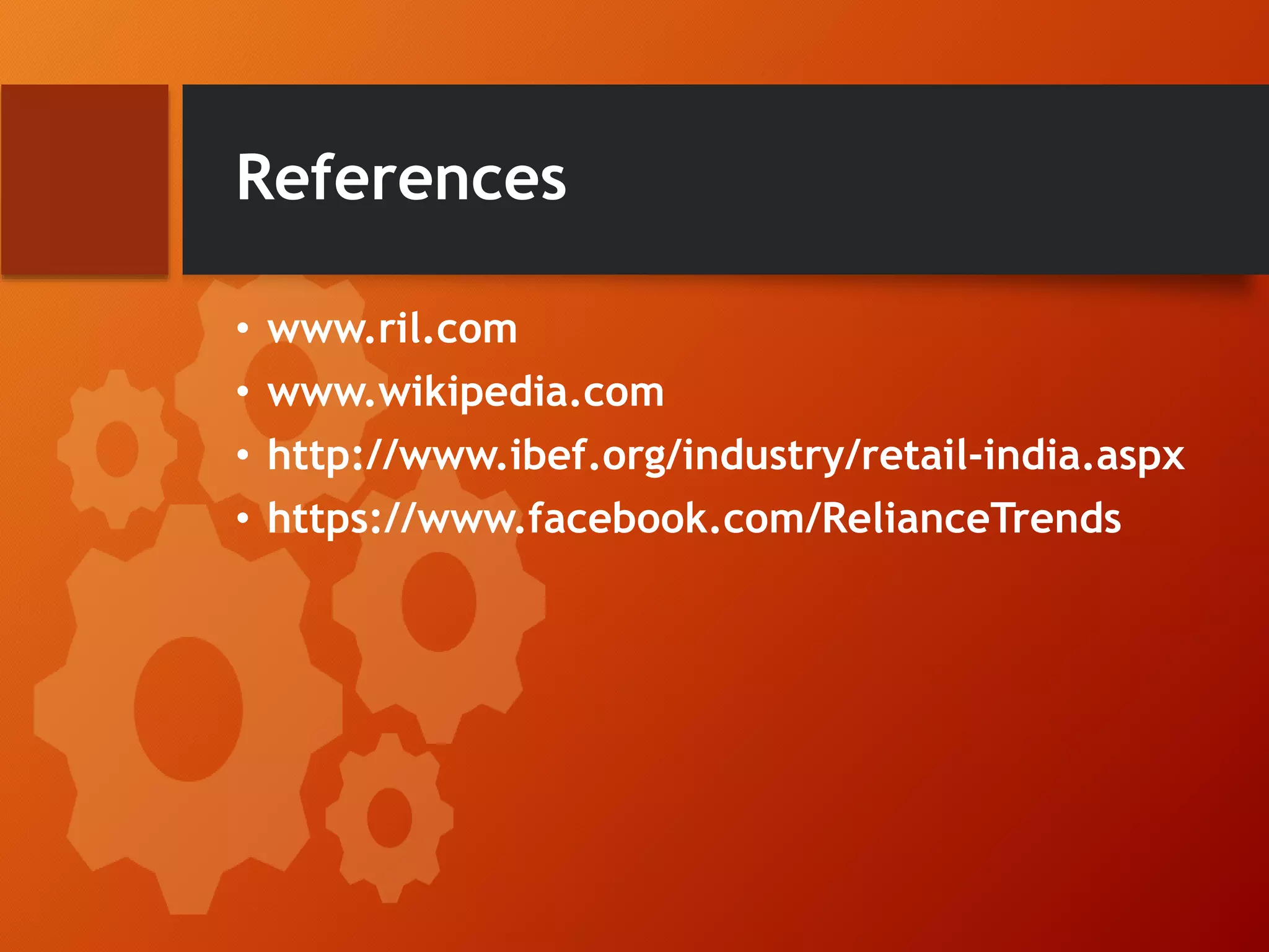 Presentation on reliance trends | PPTX