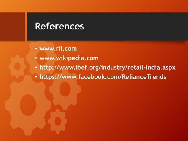 Presentation on reliance trends | PPTX | Marketing and Advertising ...