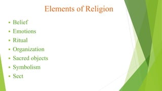 Presentation on religious history | PPTX